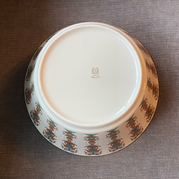 Lenox | Dining | Vintage Lenox Lido Pattern Salad Bowl Serving Bowl W ...
